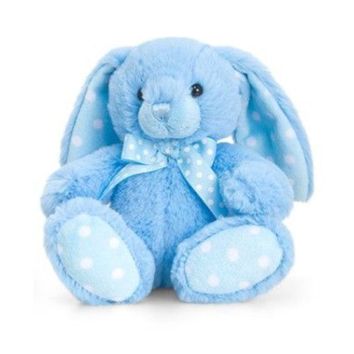 Keel Toys Baby Keel Spotty Rabbit (Blue) 25cm – ALL Delivered