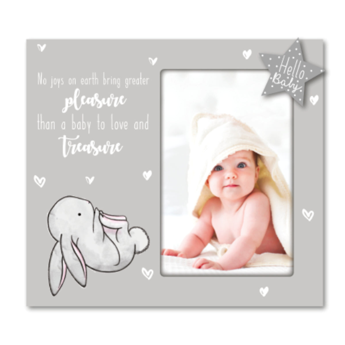 Woodland Bunny Rabbit Photo Frame – ALL Delivered